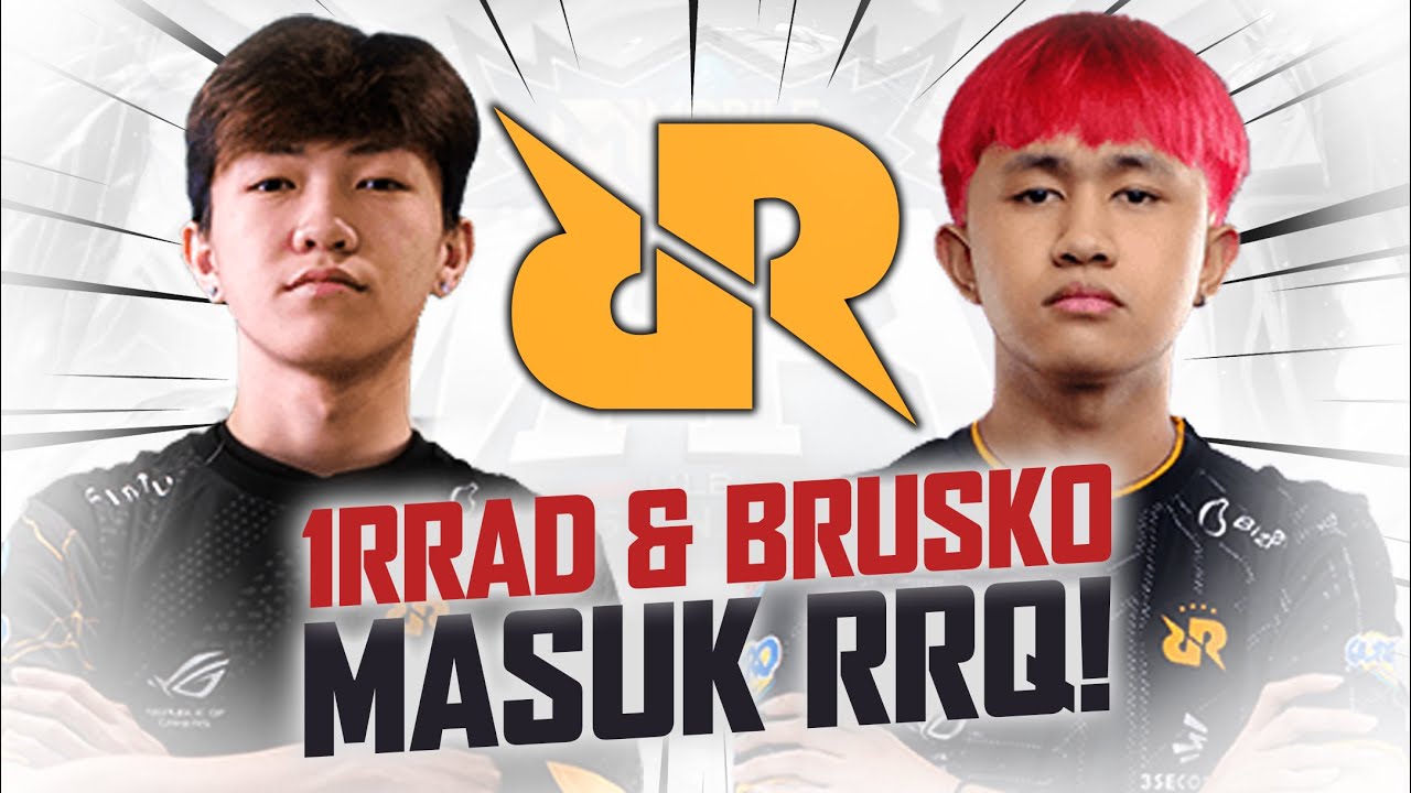 KLARIFIKASI!! IRRAD DAN BRUSKO RESMI MASUK RRQ!!! - YouTube