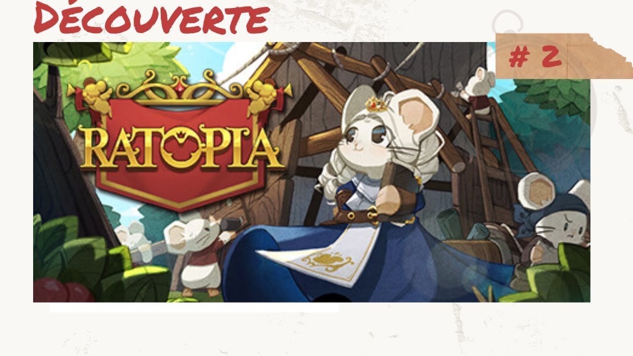 Découverte Ratopia Demo !Construisez et gérer un royaume de Rats #2 ...
