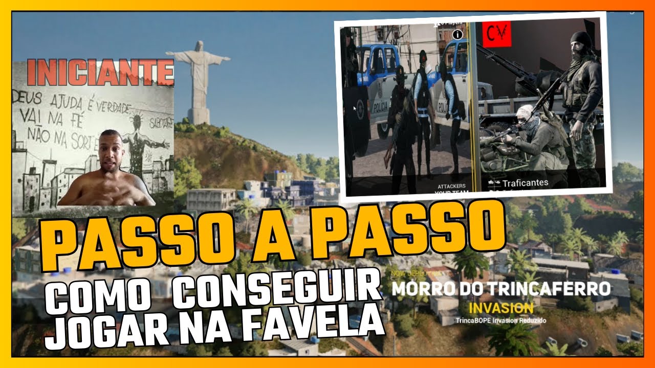 Como jogar Squad modo favela passo a passo - YouTube