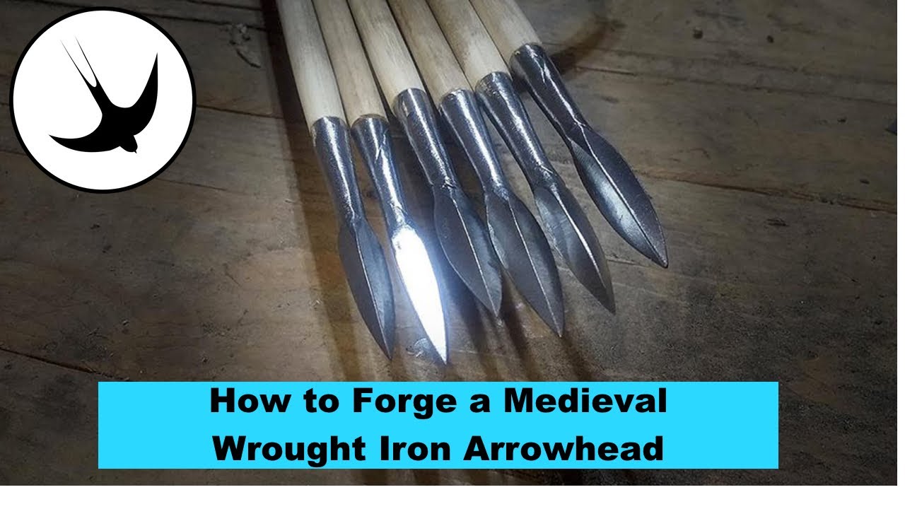 Forging an Arrowhead (Type 9 Bodkin) with Will Sherman of Medieval Arrows. Swallow Forge - YouTube