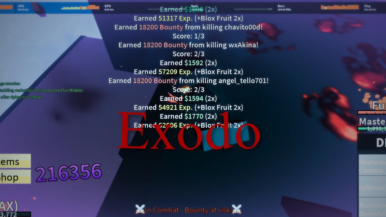 Exodo | Blox Fruits - YouTube