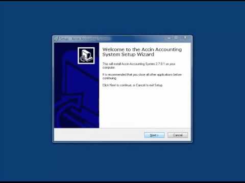 How to Install Accin Accounting