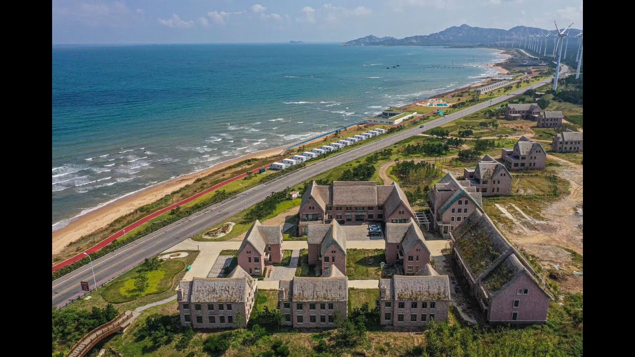 LIVE: Stunning coastline view in E China's Rongcheng city - YouTube