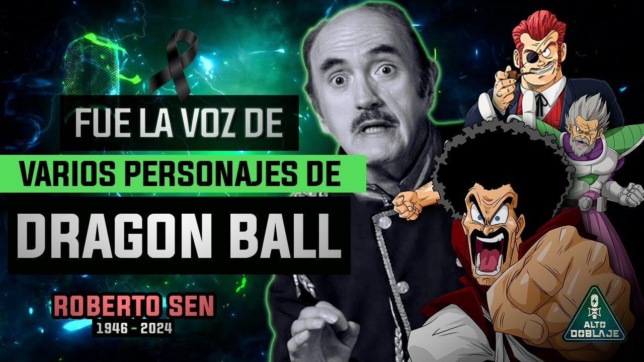 Murió Roberto Sen | Actor de Doblaje de Dragon Ball - YouTube