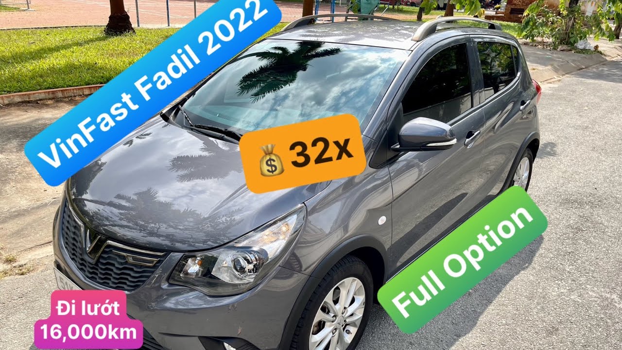 VINFAST FADIL 2022 MÀU XÁM, ĐI LƯỚT 16,000 KM, FULL OPTION, CÒN RẤT MỚI ...