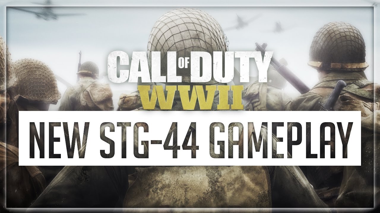 Call of Duty: WW2 STG-44 New Gameplay [Brand New] - YouTube