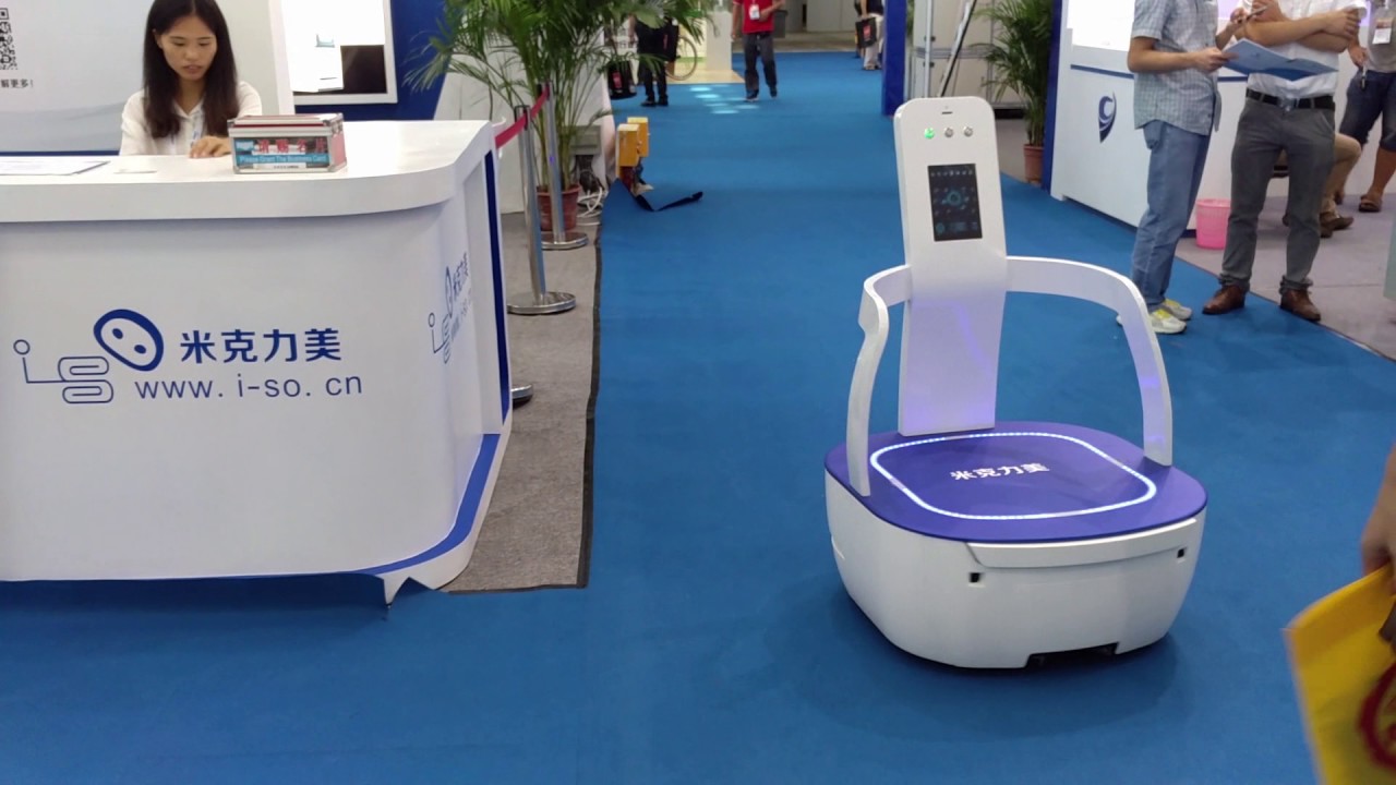 Mobile Robots|Airport luggage robot - YouTube