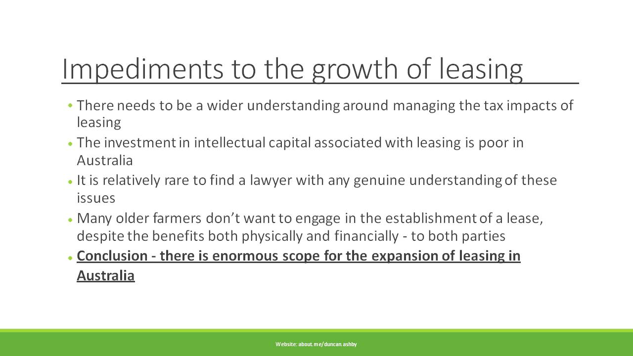 Land Tenure Options - Duncan Ashby - YouTube