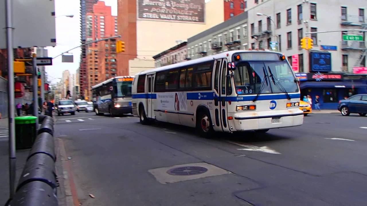 MTA New York City Bus Novabus RTS 8839 on the Q101 - YouTube