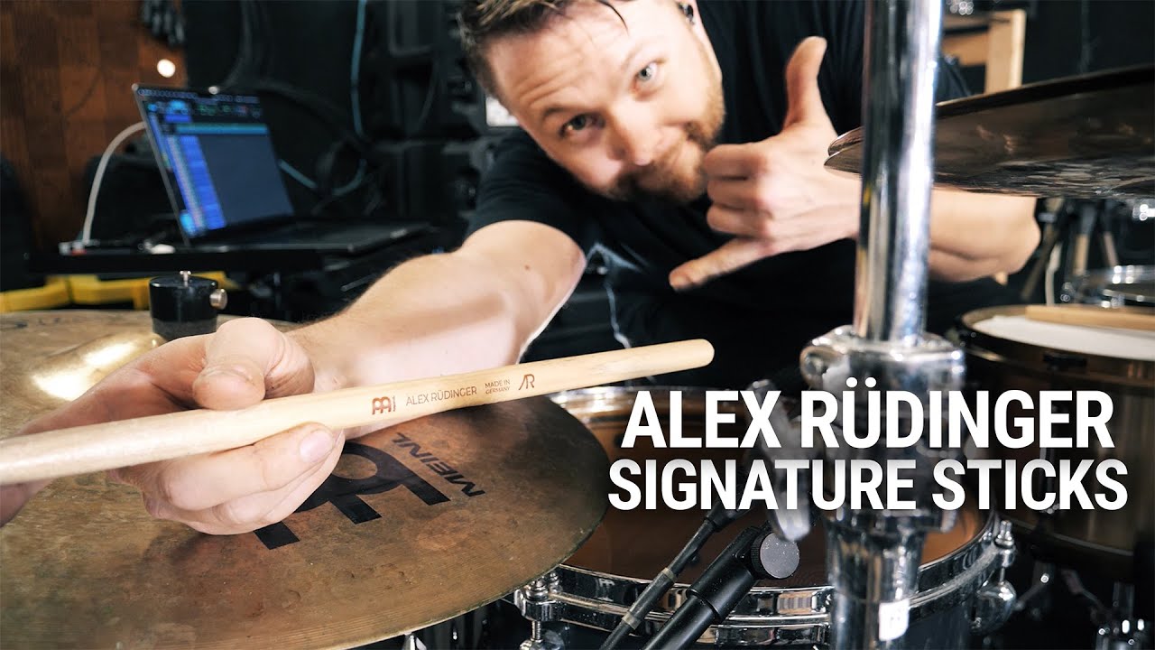 Meinl Stick And Brush | Alex Rüdinger Signature Drumstick - YouTube