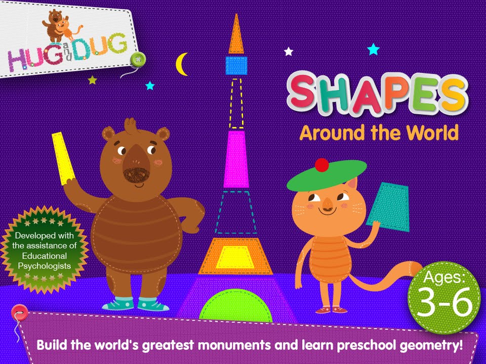 Shapes Baby World - HugDug children educational matching puzzles game ...