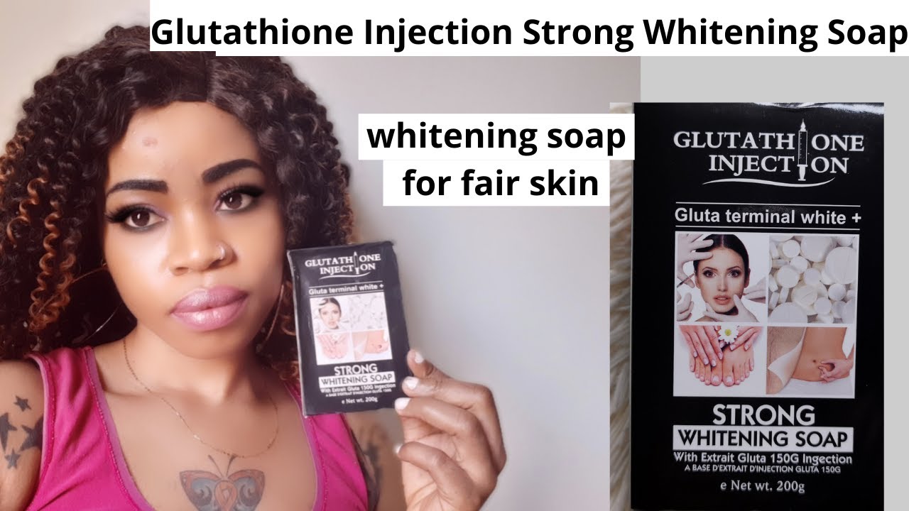 Glutathione Injection Strong Whitening Soap - YouTube