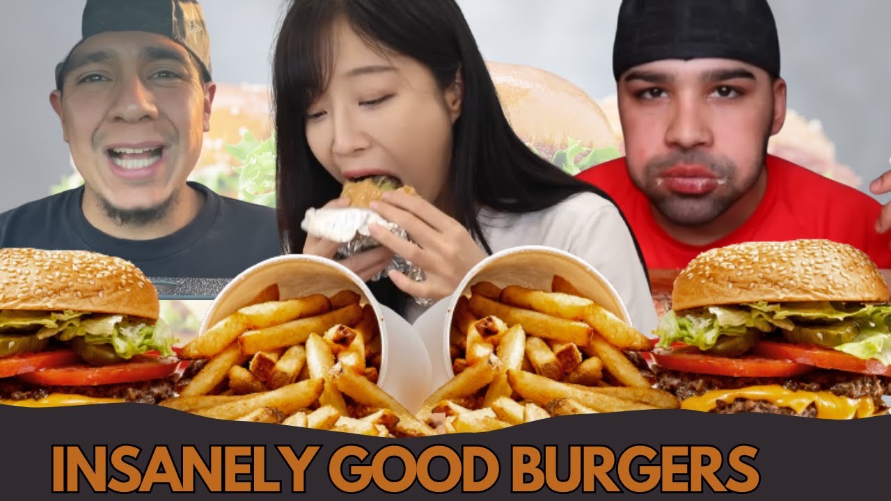 Five Guys Mukbang Compilation: Burger & Fries Overload Challenge! - YouTube