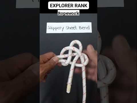 Slippery Sheet Bend - YouTube
