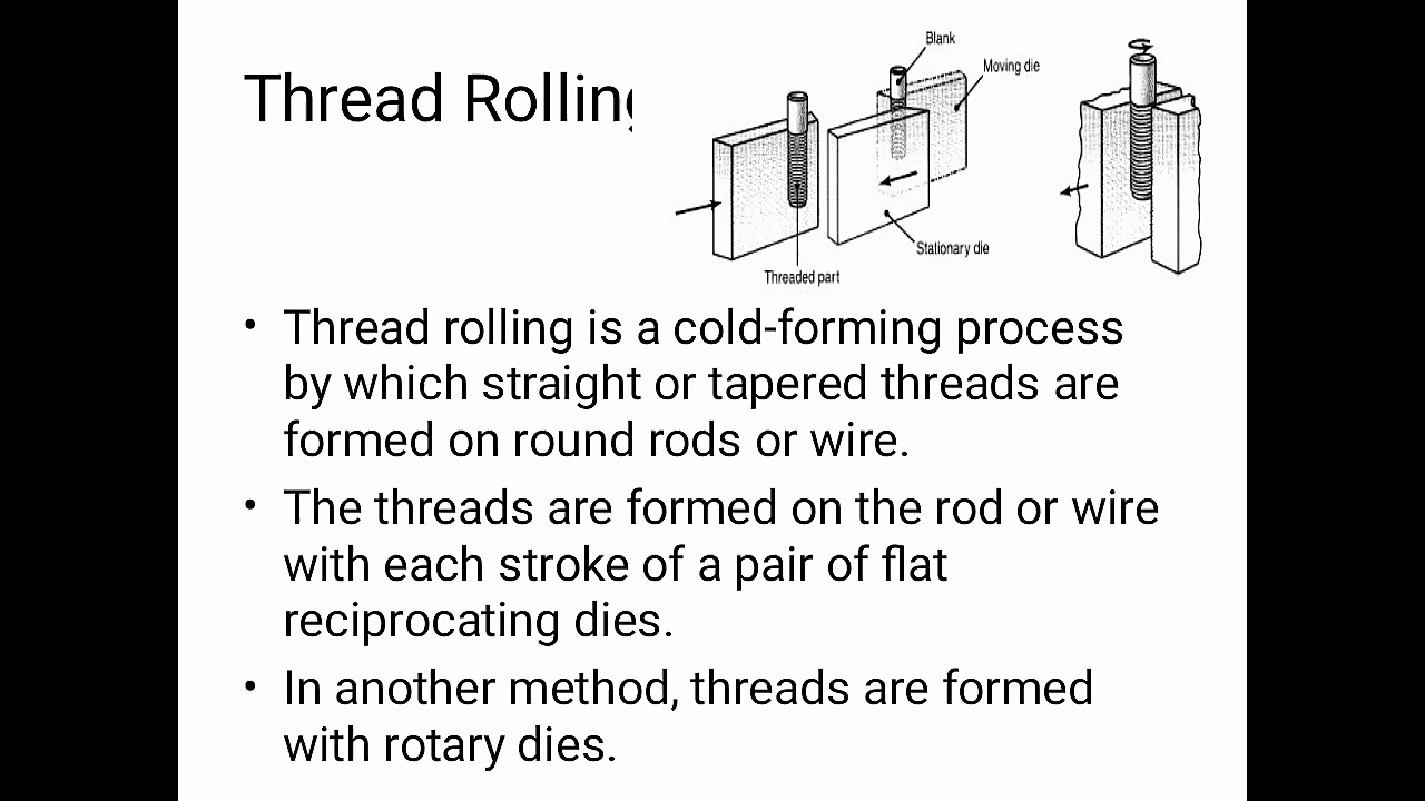 Theory of rolling/part-3/ME-302/MP-308/special rolling process/Metal ...