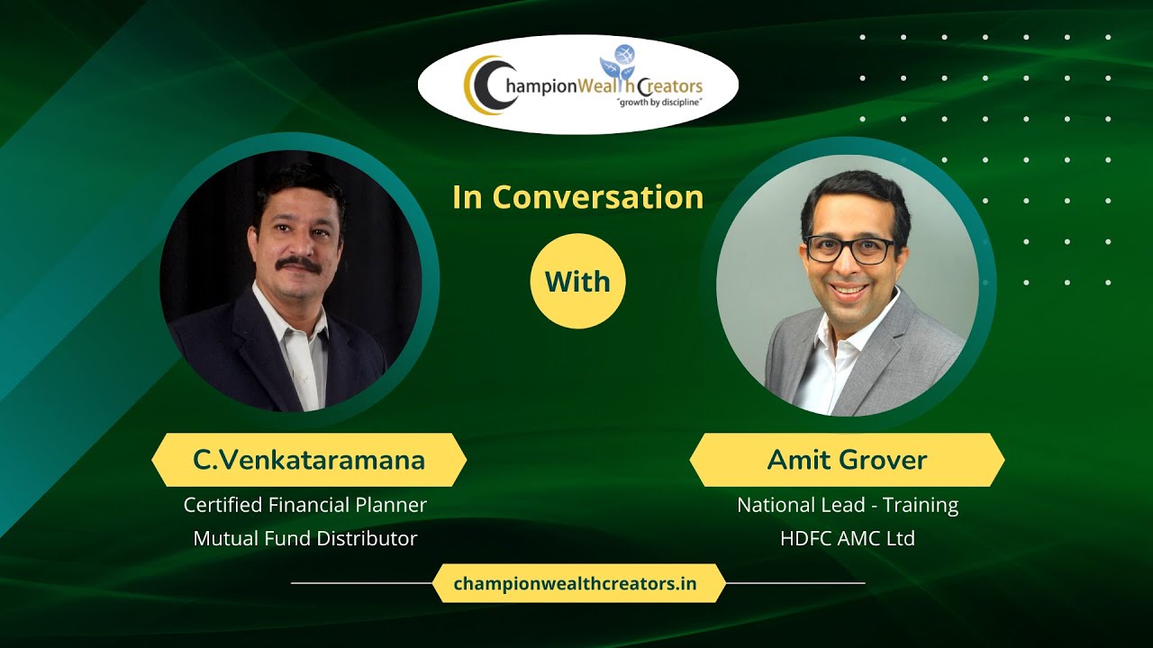 In Conversation With | Amit Grover, National Lead Training, HDFC AMC ...