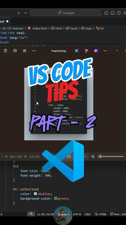 VS Code Tips Part - 2. Hidden Extension | #tutorial #vscode #tips #codingsimplifiedspace # ...