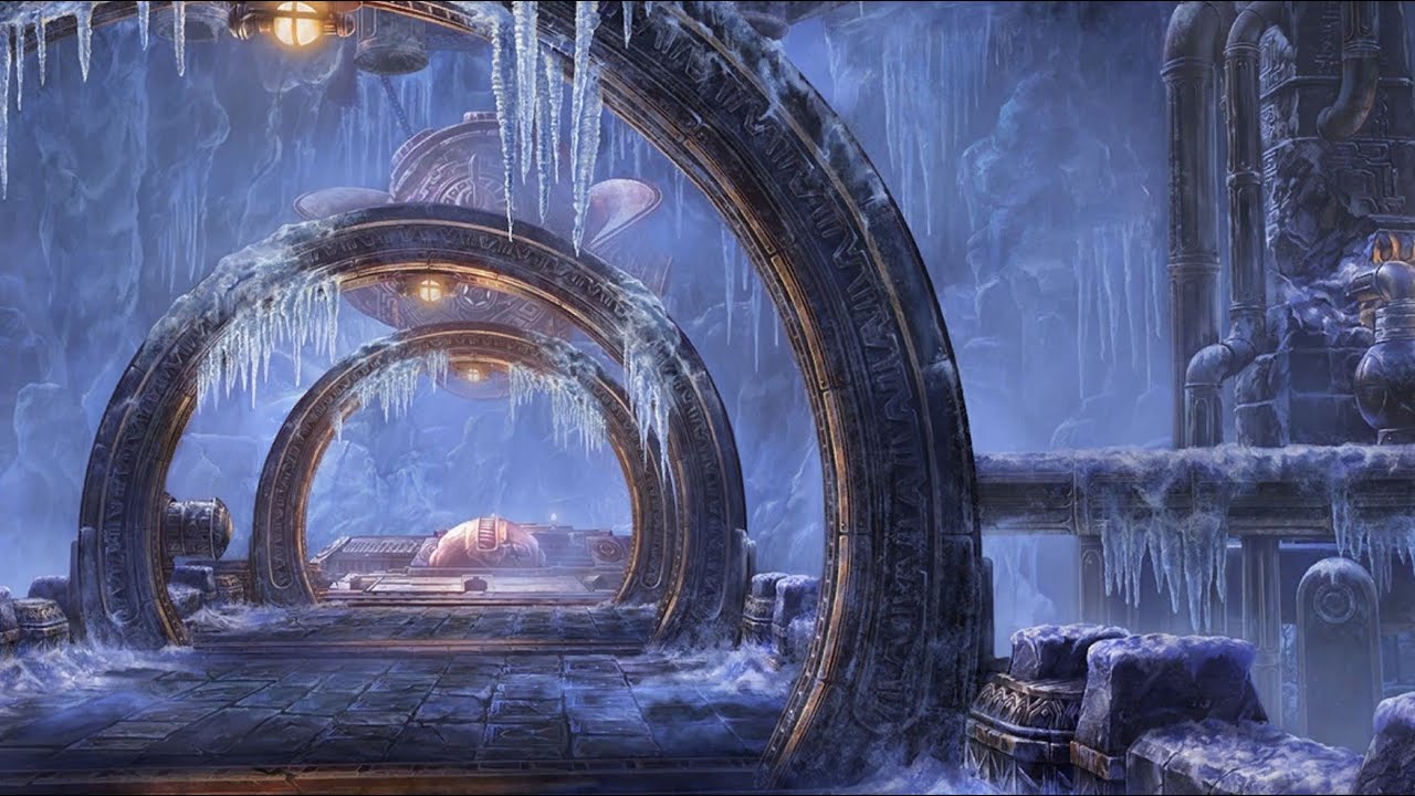 Elder Scrolls Online Frostvault Trifecta Warden Tank POV - YouTube