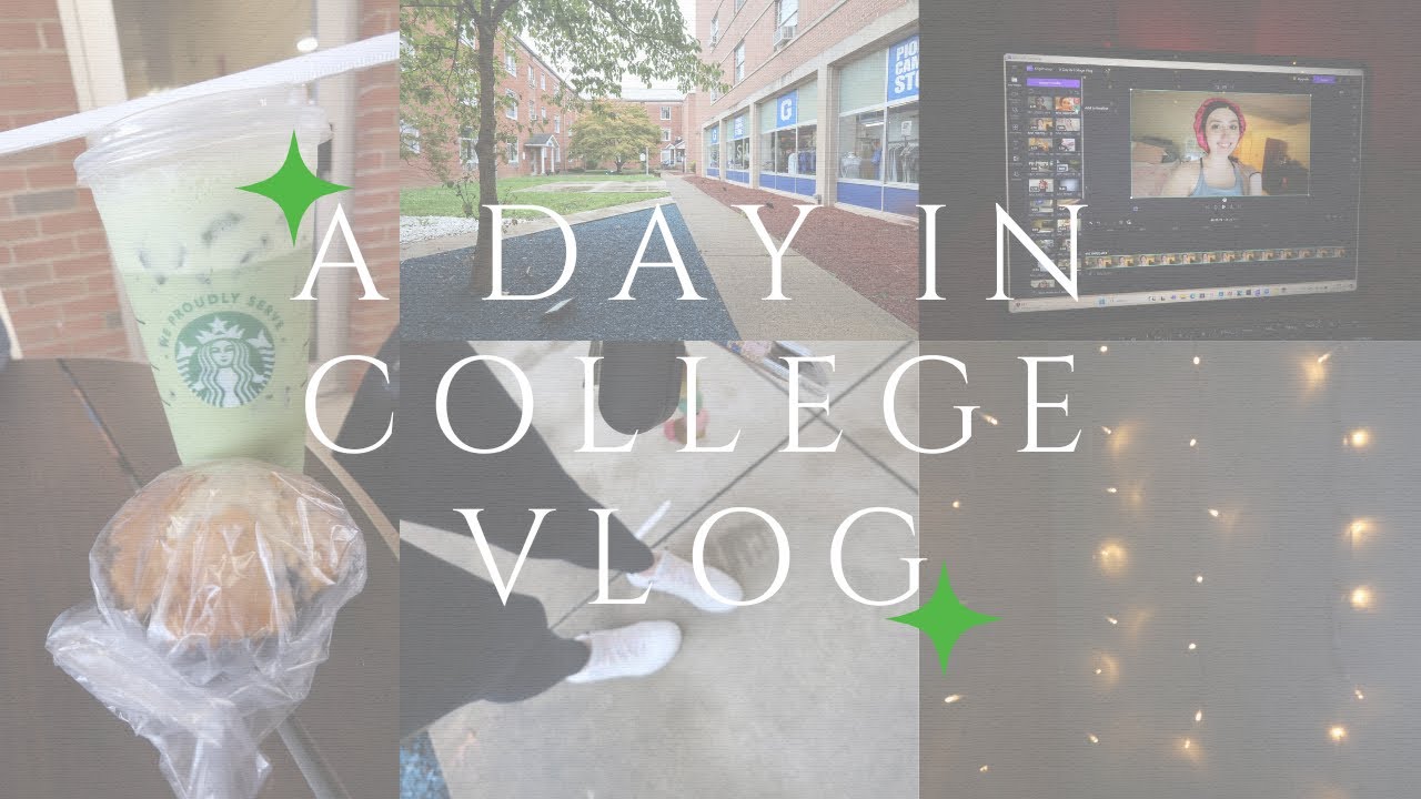 A Day in Collage Vlog - YouTube