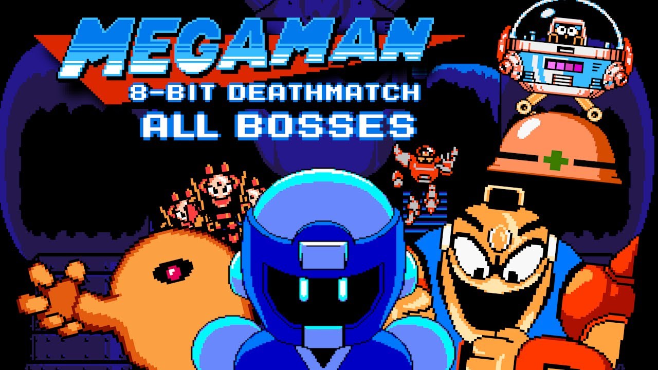 Mega Man 8-Bit Deathmatch - All bosses (With timestamps) - YouTube