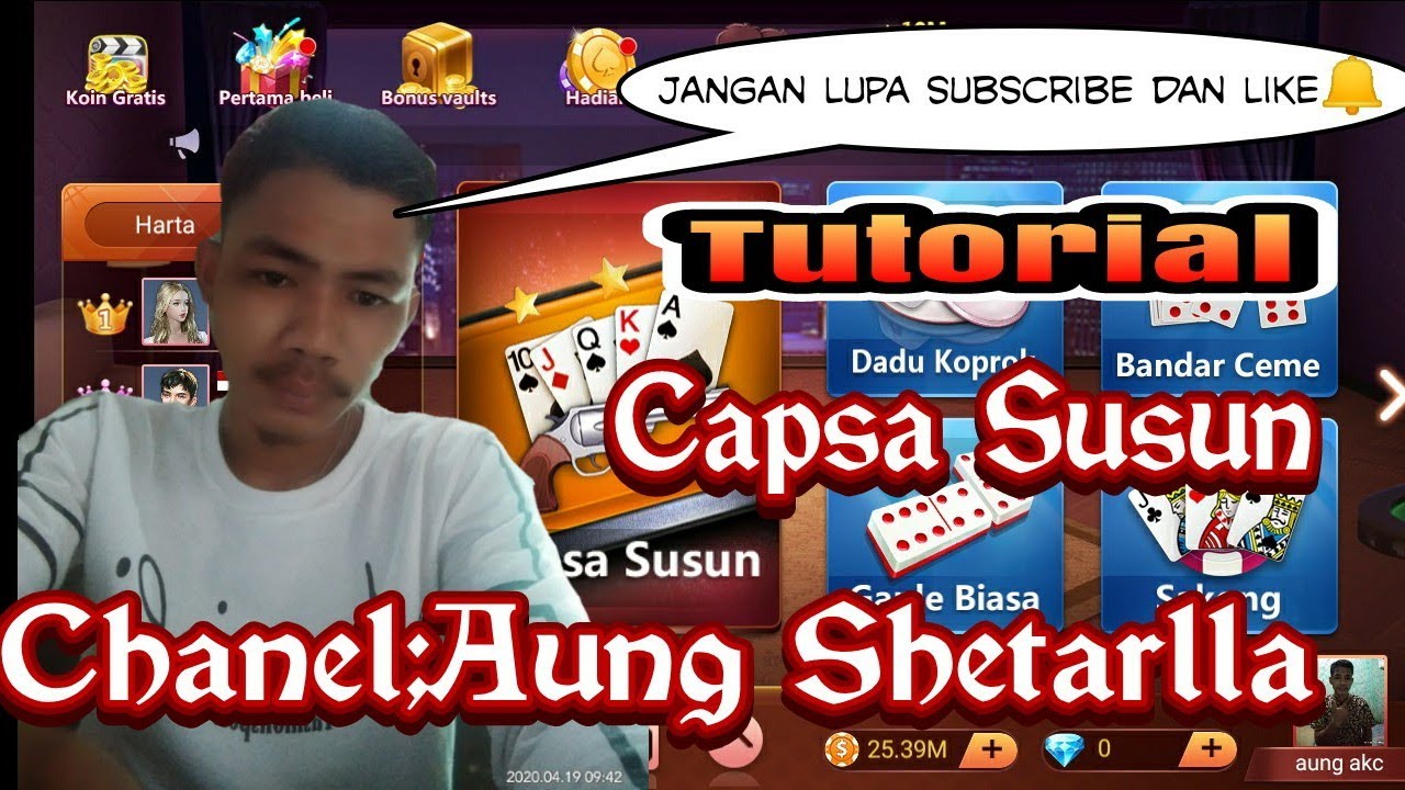 TUTORIAL GAME CAPSA SUSUN - YouTube