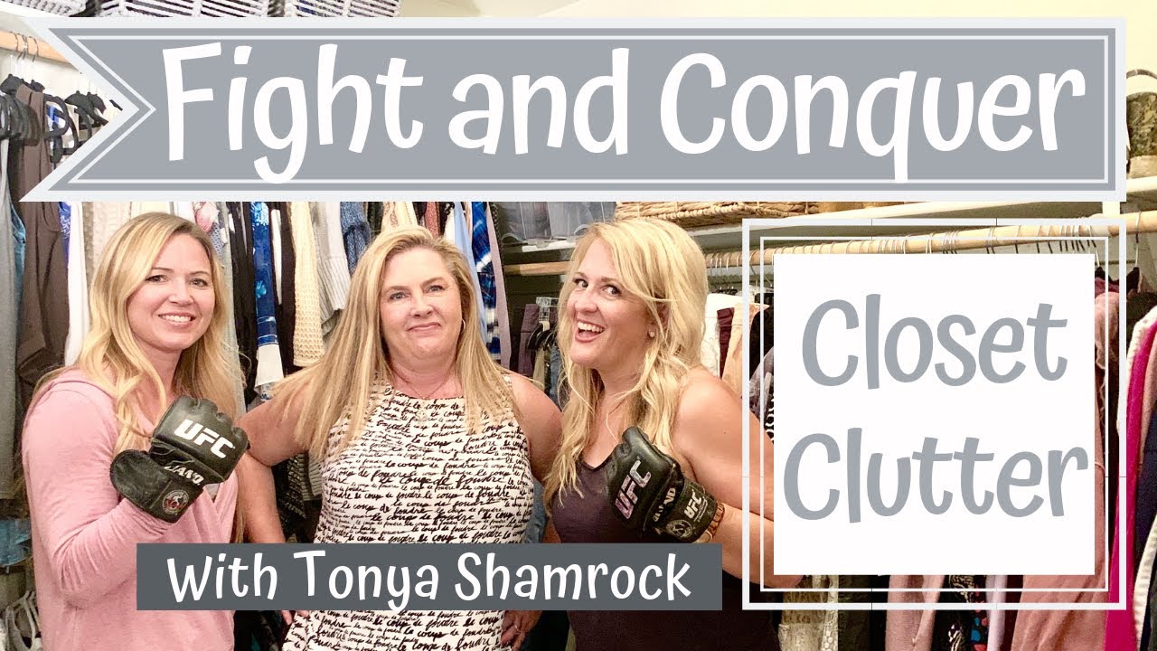 Tonya Shamrock’s Closet Clean and Organize! | Organization Tips | Clean ...