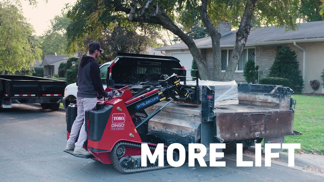 NEW Toro Dingo TX 1300 - YouTube