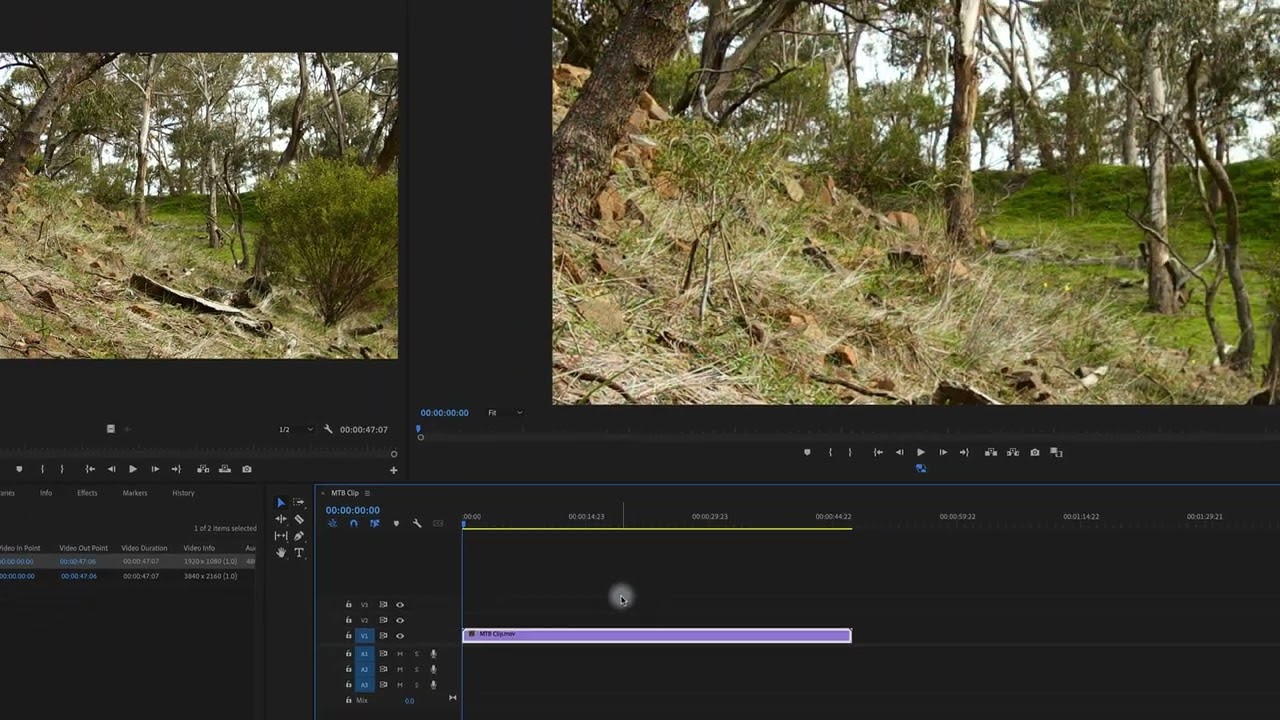 Editing 4K Clips in a 1080p Timeline in Adobe Premiere Pro - YouTube