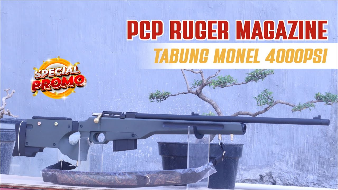 [ POWER BESAR ] PCP RUGER BIG GAME MONEL EVOLUTION AWP MAGAZINE | PROMO ...
