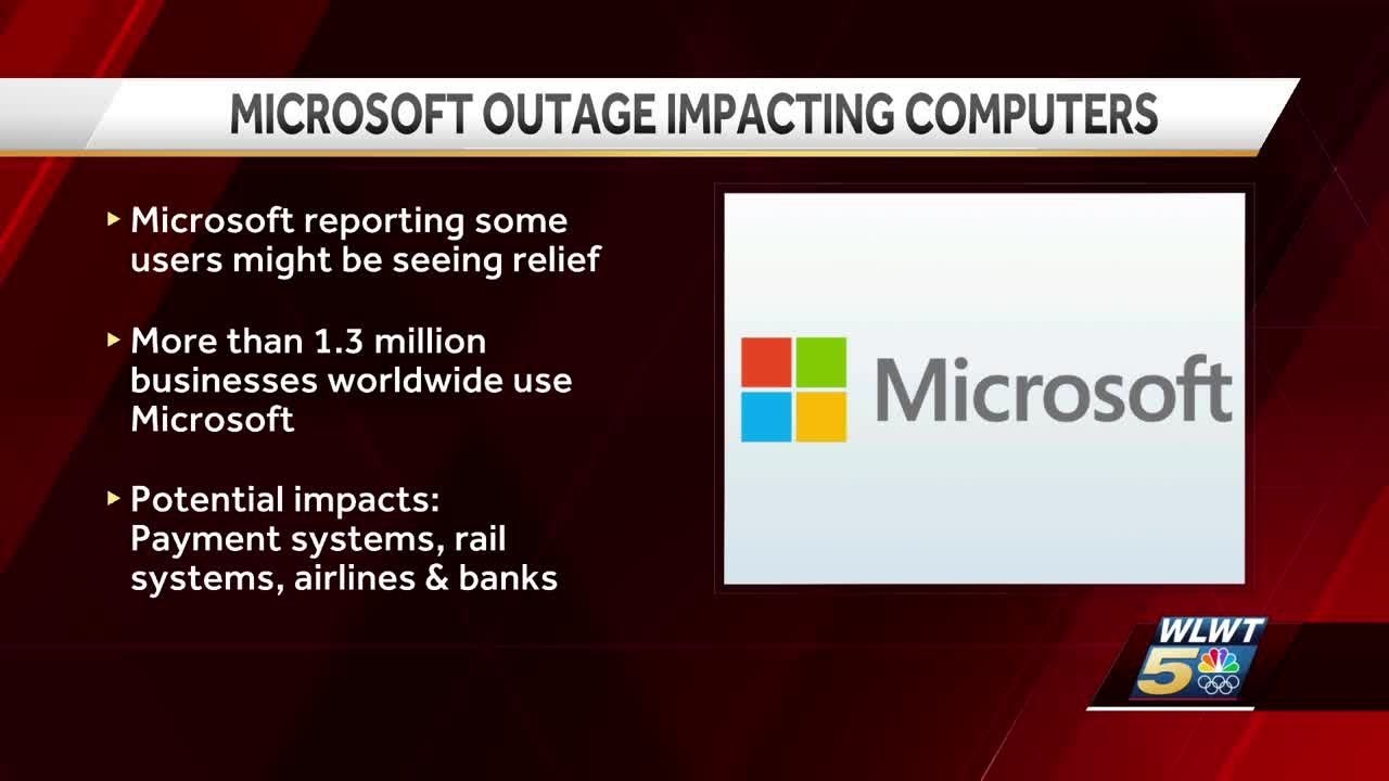 Widespread outage impacting computers for payment systems, rail systems ...