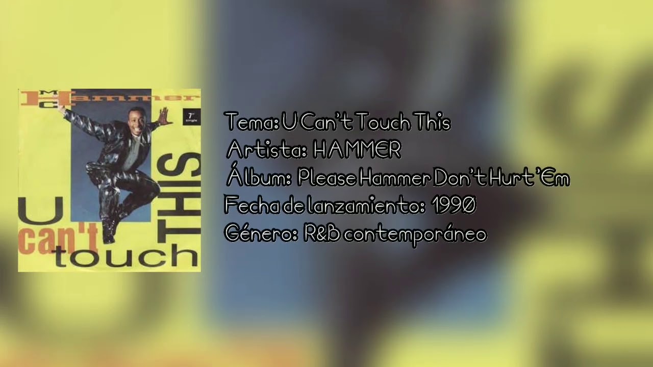 Mc Hammer - U Can't Touch This (HQ) - YouTube