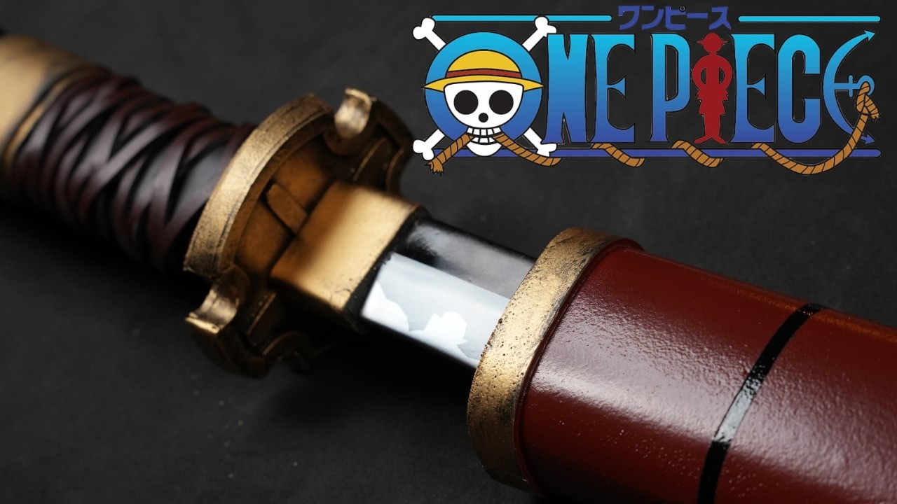 How To Make Zoro's Sword Kitetsu Part 2 (Sheath) - YouTube