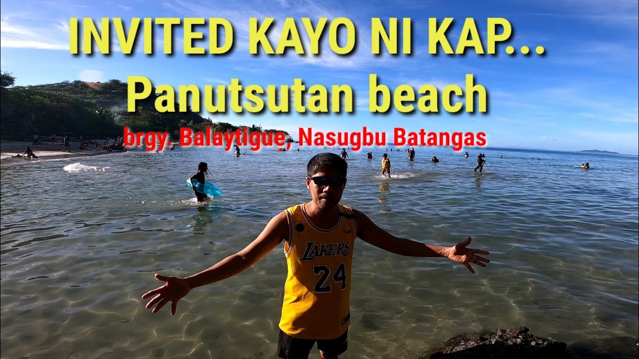 GANDA NG PANUTSUTAN BEACH|BATANGAS BEACH - YouTube