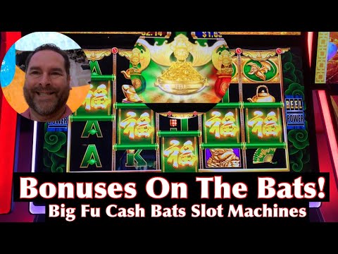 Collecting Coins From The Big Fu Cash Bats -- Slot Bonus Wins and ...