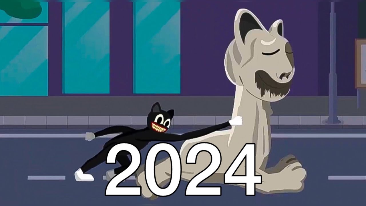 Evolution of Cartoon Cat vs White Cartoon Cat - YouTube