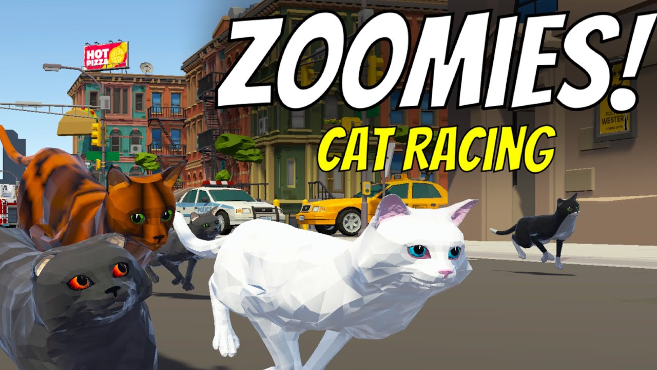 This Cat Racing Game Is DUMMY WEIRD - YouTube