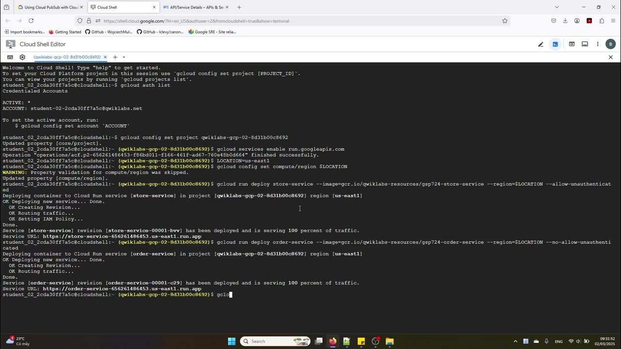 Chapter 9 [SUPPLEMENT]: Using Cloud PubSub with Cloud Run [APPRUN] - YouTube