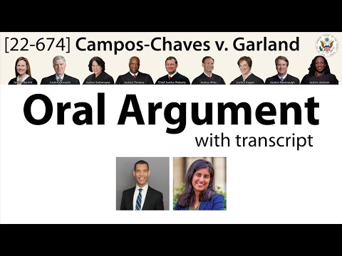 Oral Argument: Campos-Chaves v. Garland