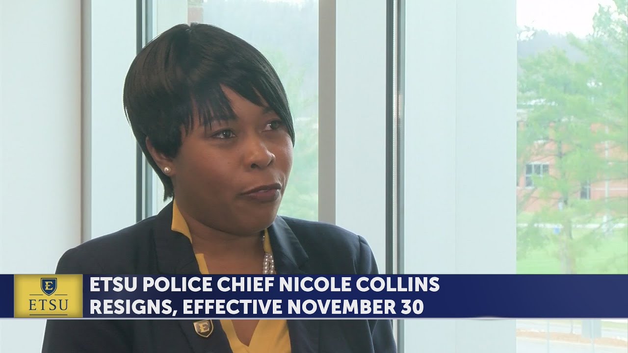 ETSU Police Chief Nicole Collins resigns, effective Nov. 30 - YouTube