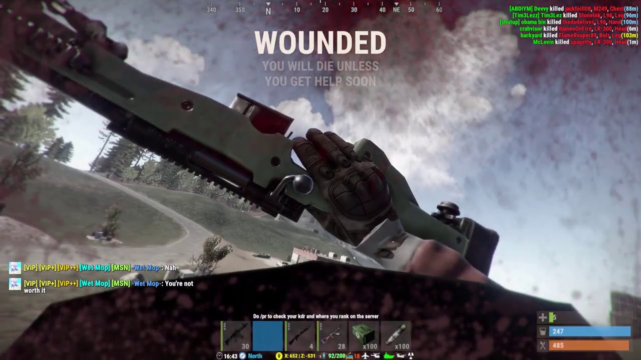 Some more Rust and a long M2 kill. - YouTube