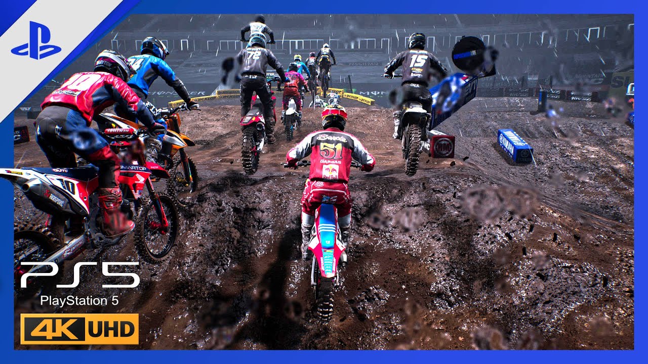 (PS5) Monster Energy Supercross 6 GAMEPLAY | Ultra High Realistic ...
