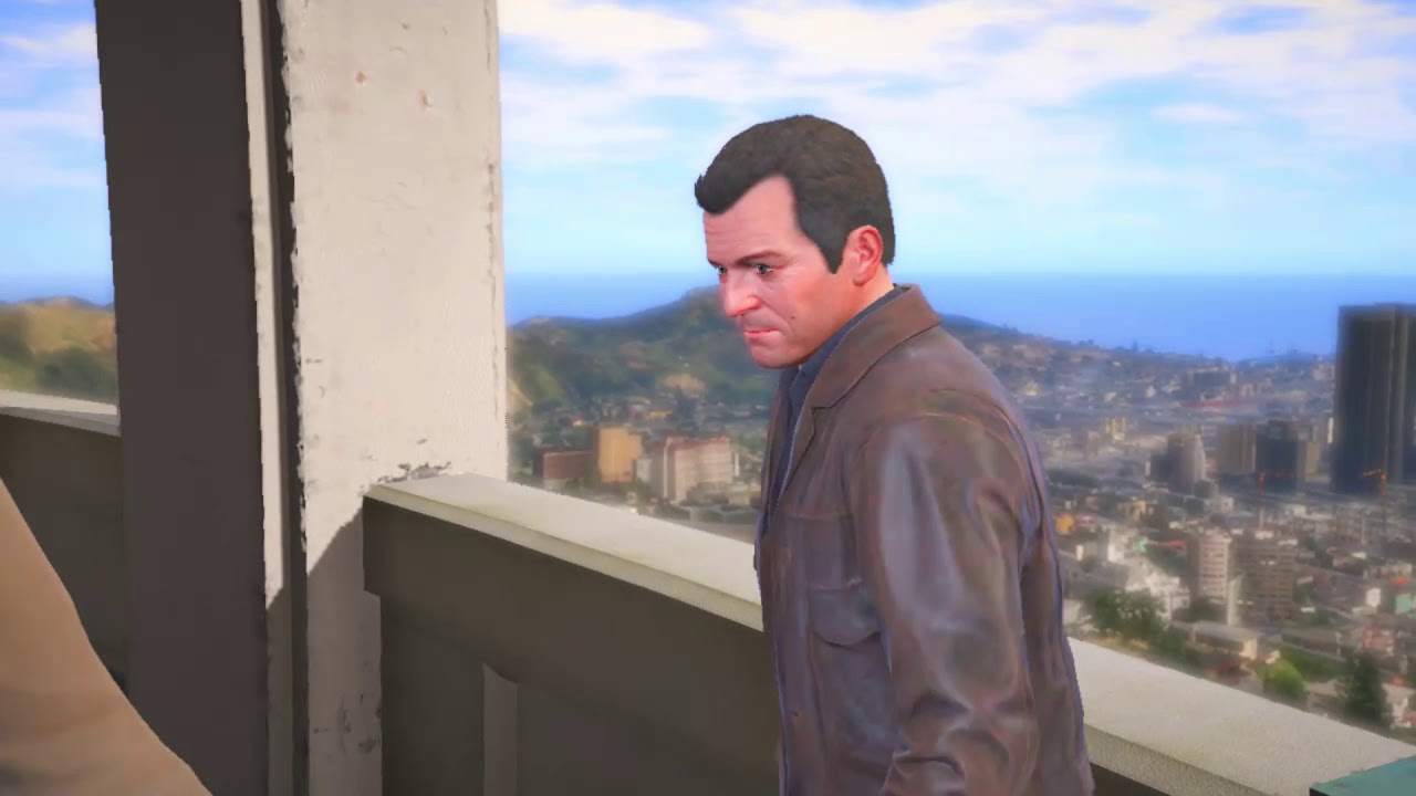 GTA 5 || mission ::: dead man walking || Michael meet dave || GAME PRO ...