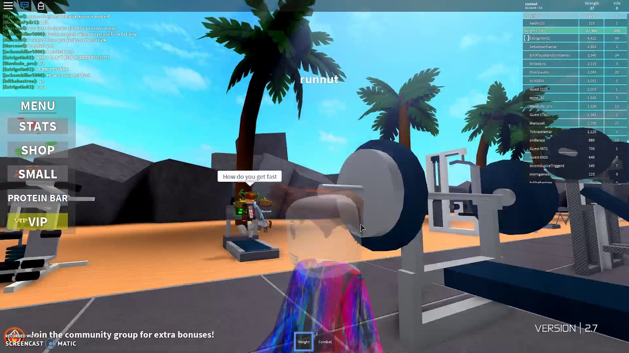 Copy of weight simulator |roblox - YouTube