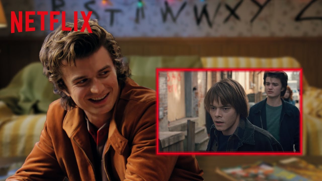 The Stranger Things Cast React To Jonathan and Steve's First Fight ...
