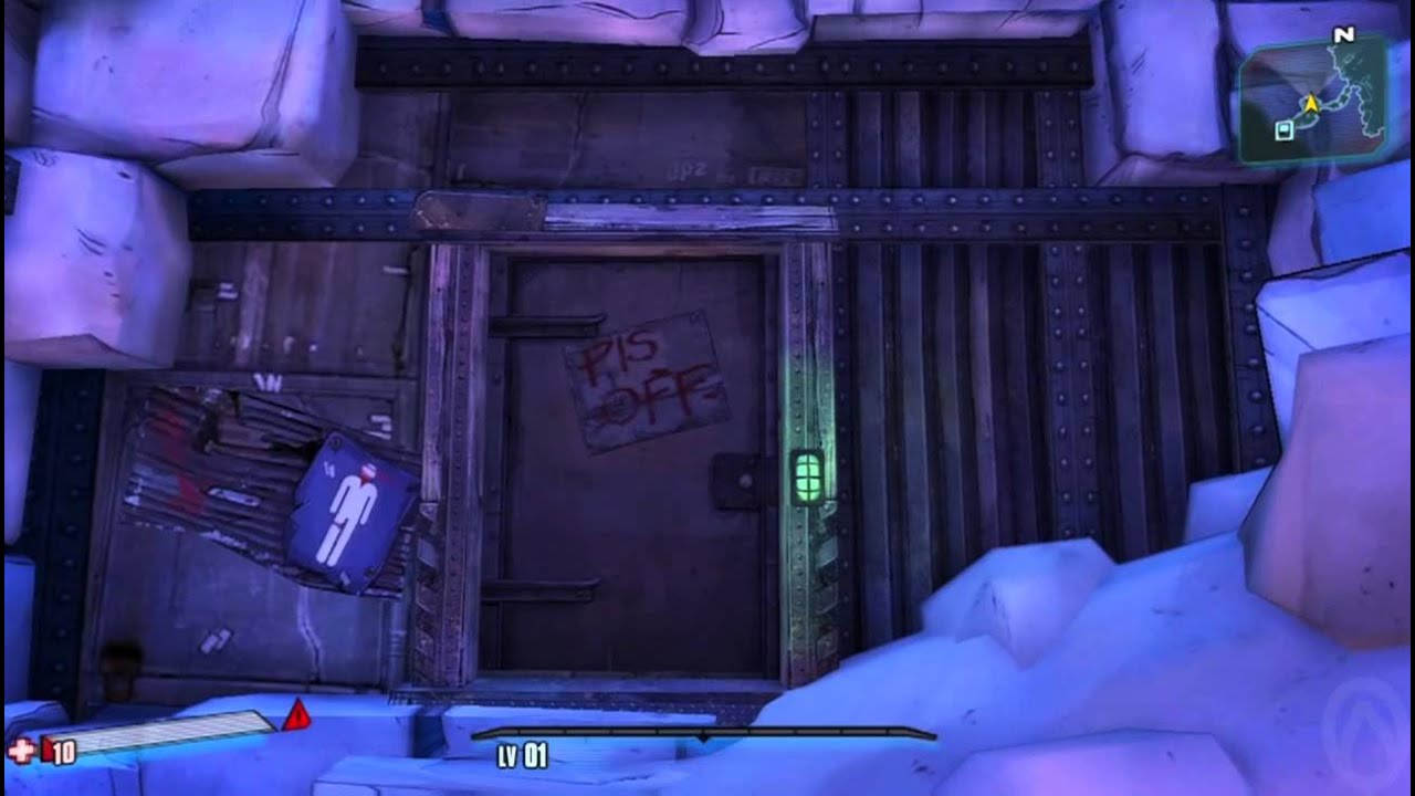 Borderlands 2 - Claptrap's Place - Hidden Vault Symbol (Cult of the ...
