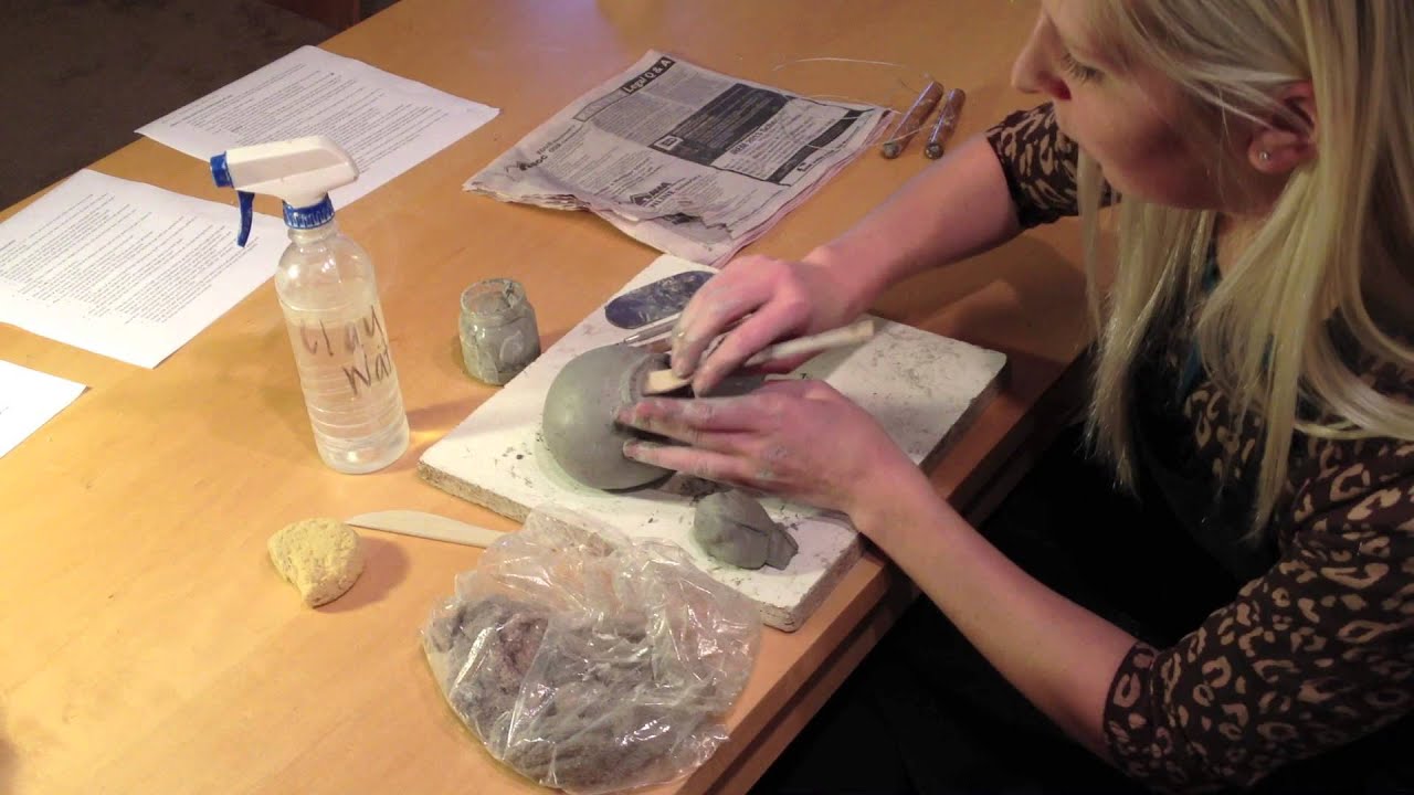 How To Make A Clay Rattle - Part 3 - YouTube