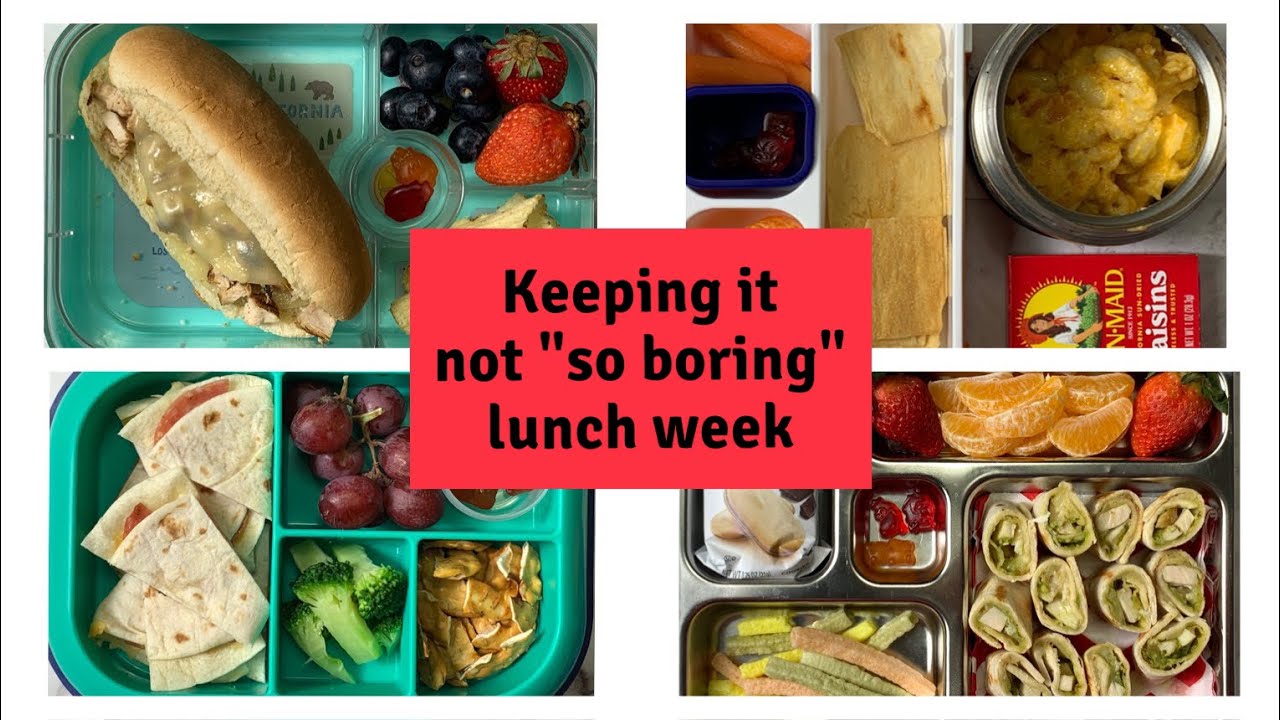 No boring lunches here! | Simple bento boxes - YouTube