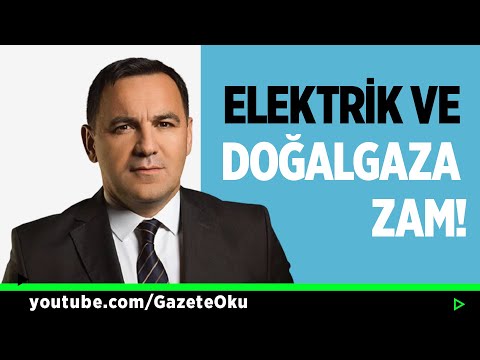 ELEKTRİK VE DOĞALGAZA ZAM! #DenizZeyrek