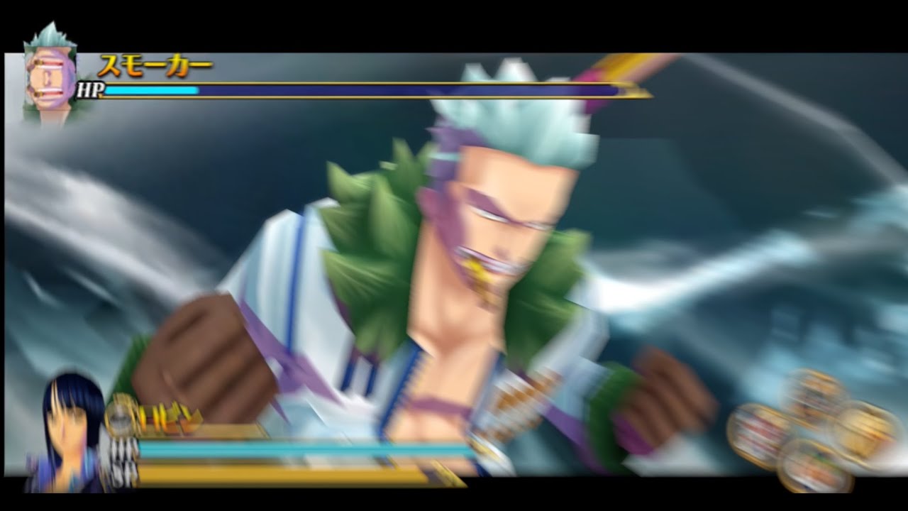 Wii One Piece Unlimited Adventure - Robin vs Smoker - YouTube