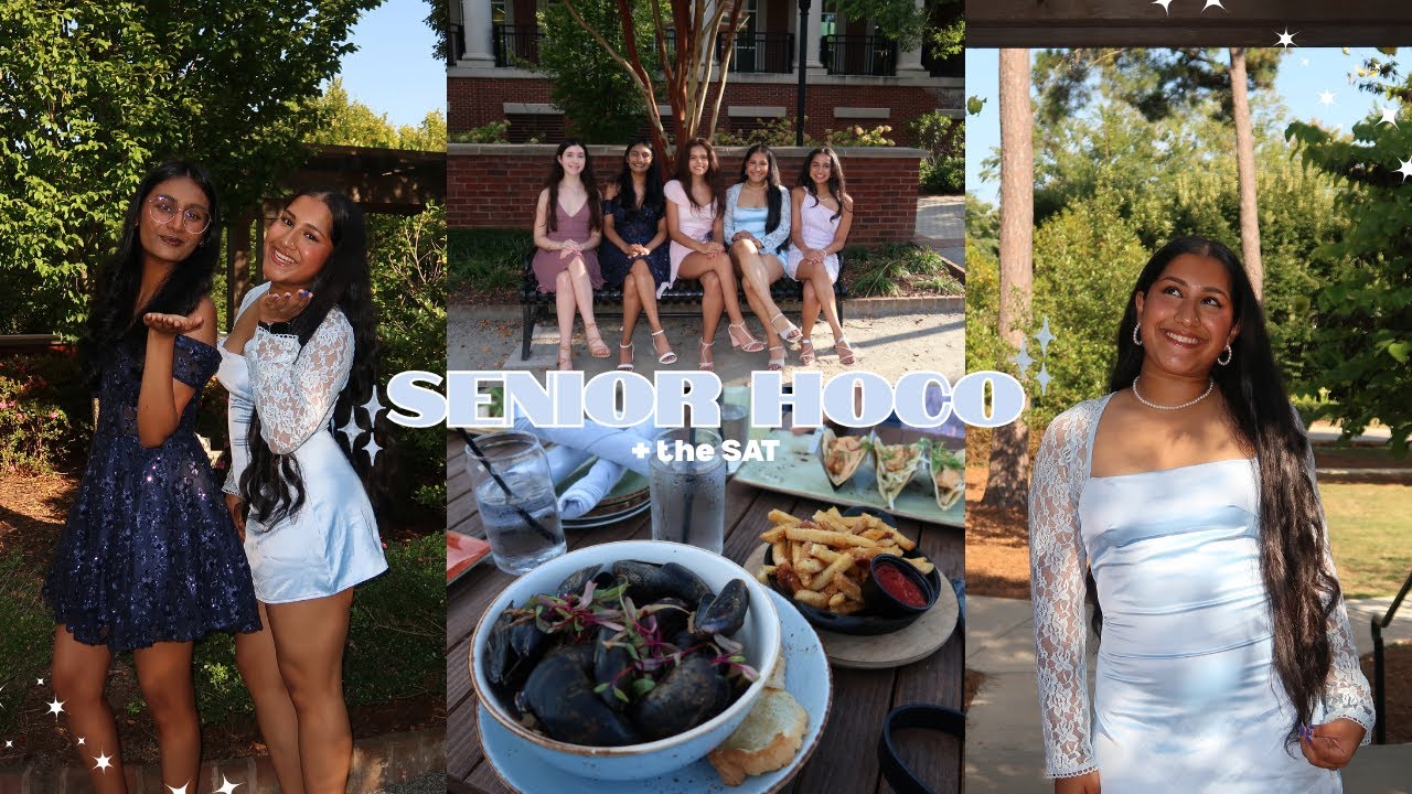 Senior HOCO vlog| GRWM for Homecoming - YouTube
